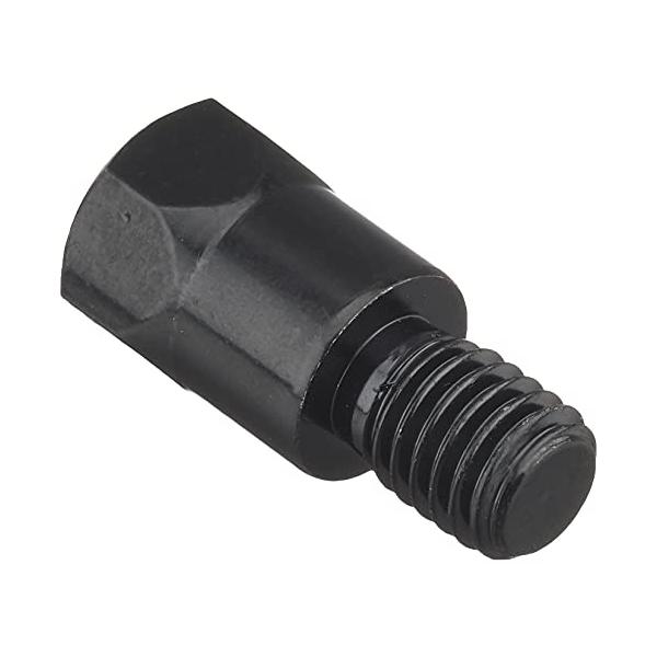 ショート・  99793・・Style:ショート・BMW用(R nine Tに最適)・車体側：M10正ネジ P1.5 / ミラー側：M10正ネジ P1.25・片側1個入り / 左右共通・高さ18.6mm・スチール製黒塗装仕上げ