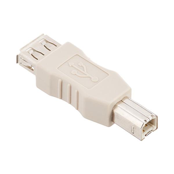 Bコネクタオス-Aコネクタメスホワイト/-/AD-USB3・Style:Bコネクタオス-Aコネクタメス・パッケージ個数:1・型番:AD-USB3・コネクタ形状:USBBコネクタオス-USBAコネクタメス・結線:ストレート全結線・色:ホワイト...