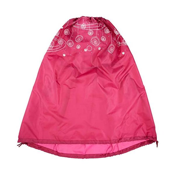 ・ローズ サイズ:約幅680×長さ680mm KW-218R・材質:ポリエステル100%(アクリルコーティング)・サイズ:(約)幅680×長さ680mm・本体重量:70g・その他:撥水加工・対応カゴ:周囲680mmまで