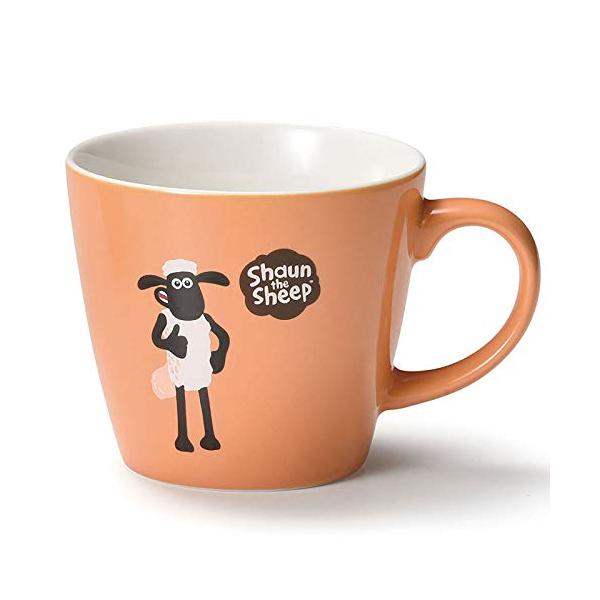 おしゃれ・01.ショーンと仲間  245001・・Color:01.ショーンと仲間PatternName:01.マグカップ・商品サイズ:約幅11.8(持ち手含)×奥行き9×高さ8cm・商品重量:0.22kg・容量:約300ml・素材:磁器・...