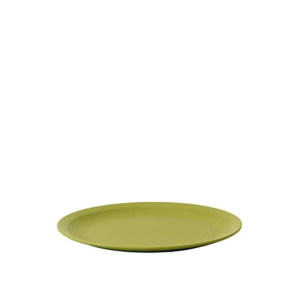 ざる・グリーン  LBK-05・・Color:グリーンPatternName:プレート・本体サイズ:(約)直径23.6×H1.6cm・本体重量:約119g・素材・材質:ポリプロピレン・生産国:日本・電子レンジ使用可能