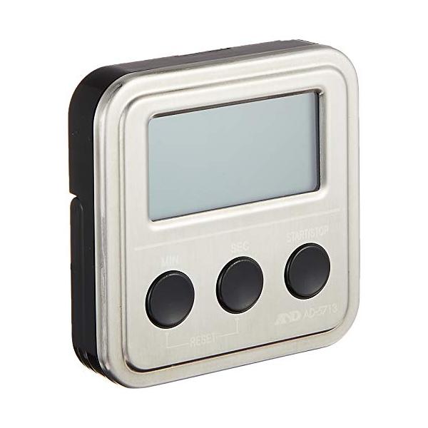 ・ブラック  AD-5713・メーカー型番:AD-5713・サイズ:幅79×奥行79×高さ18mm・本体重量:約85g・素材・材質:ABS樹脂(アクリロニトリル・ブタジエン・スチレン)、表面パネル/ステンレスSUS430・原産国:中国