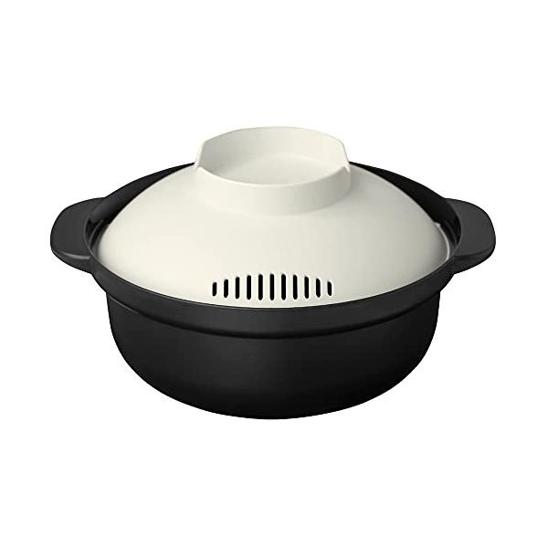 nikiinikii ブラック/-/NIM-205-BK・Color:nikii ブラック・パッケージ個数:1・サイズ(約):幅21.5cm×奥行18.3cm×高さ11.5cm 重量(約):138g・材質:ポリプロピレン / 耐熱温度:14...