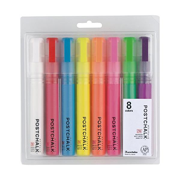 8色セット・NEON  POST-500A/8VB・・Color:NEONStyle:8色セット・重量:240g・WET-WIPE 6mmタイプ