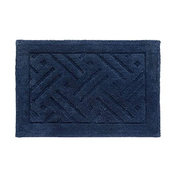 リッカネイビー/60 x 85 cm (長方形)/4548622714746・Color:ネイビーSize:60 x 85 cm (長方形)・パッケージ個数:1・素材：アクリル100％・特殊吸水素材・抗菌防臭加工・裏面滑り止め加工・製造国：...