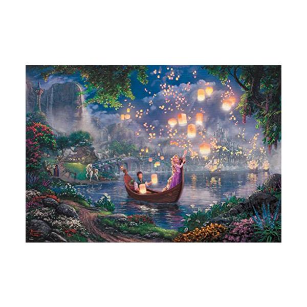 1000ピース・Tangled 完成サイズ:51x73.5cm D-1000-488・・Style:1000ピース・(C)Disney. Tangled (C) 2013 Thomas Kinkade・形:長方形・商品モデル番号:D-100...