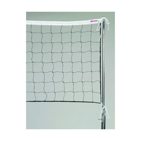 ・ブラック  NET-100・ソフトバレーボール用ネット・固定支柱取り付け用・ナイロン・台湾製