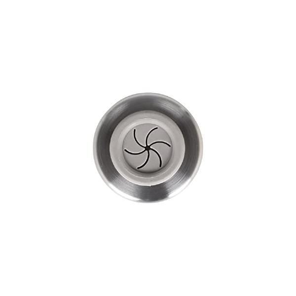 ラウンドシルバー/ラウンド/CH04-H117・Style:ラウンドColor:シルバー・パッケージ個数:1・本体サイズ:直径×高さ(mm)55×23・本体重量:48g・素材・材質:本体/18-0ステンレス ホルダー/シリコン・原産国:台湾