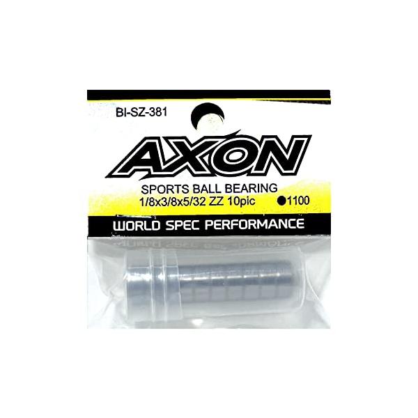 ・なし  BI-SZ-381・AXONスポーツボールベアリングは、アクソンクオリティのエコノミーベアリングシリーズです。・多彩なサイズをラインナップし、あらゆるカテゴリーでご使用していただけます。・仕様:メタルシールド/グリスタイプ。