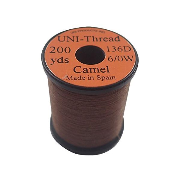 ・キャメル 200ヤード UNI6E51・・Color:キャメル・フライフィッシング マテリアル・太さ:6/0 / サイズ:200ヤード・カラー:キャメル・1ヶ入り