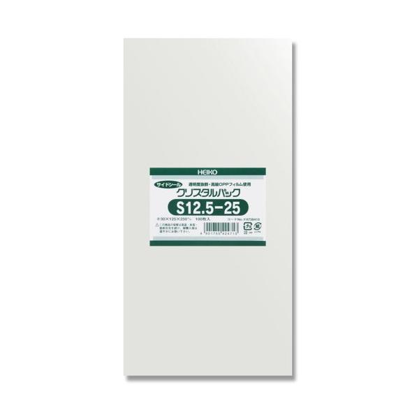 ・透明 12.5×25cm 006738410・・Size:12.5×25cmPatternName:無地・透明度と強度に優れたポリプロピレン製の「クリスタルパック」。・たっぷり使える大容量タイプ。・サイズ幅125×高さ250mm・入数10...