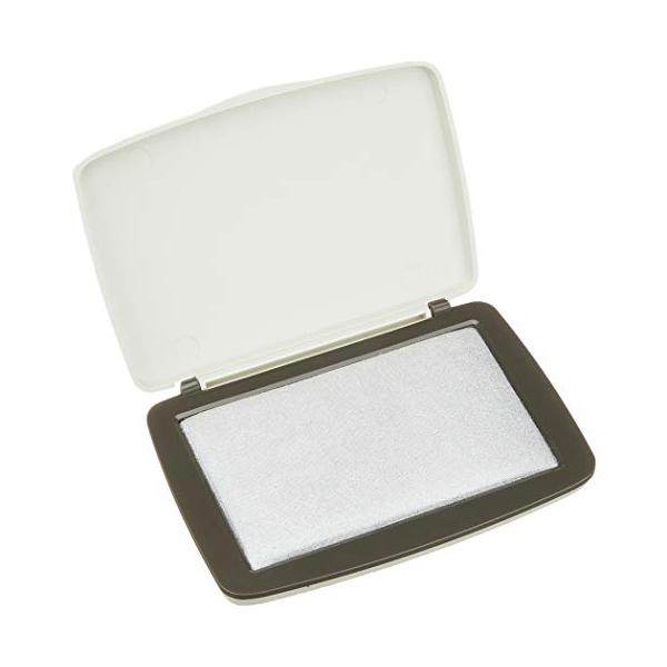 銀/中型/SA-29・Size:中型Color:銀PatternName:単品・パッケージ個数:1・本体サイズ111×78×16mm・盤面サイズ55mm×90mm・インク油性顔料系・インク特徴1不揮発性・速乾性・インク特徴2耐水性・耐光性