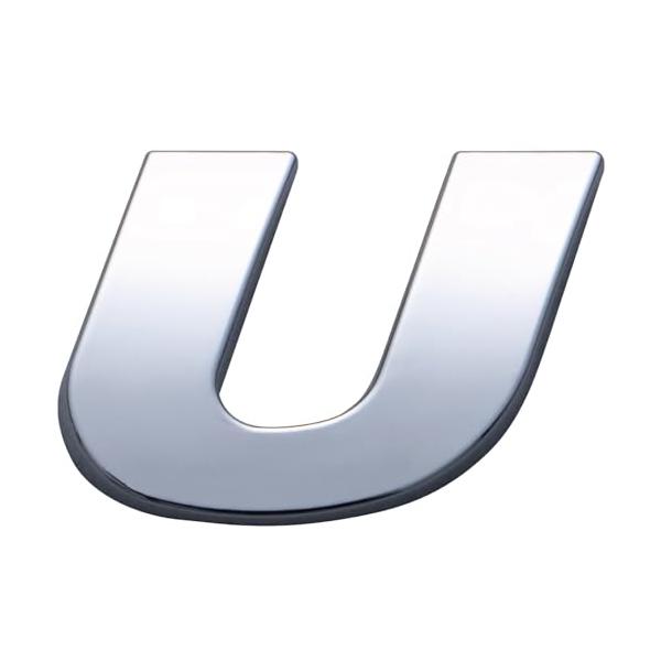 混合カラー/-/603271・パッケージ個数:1・●材質:ABS/クロームメッキ ●高さ約26mm×幅(各文字による) ●603251＝A ●603252＝B ●603253＝C ●603254＝D ●603255＝E ●603256＝F ...