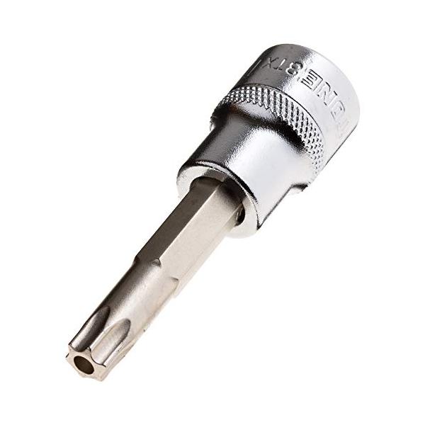 ・ 3TX-T45H:T型トルクス:T45H 3TX-T45H・・Size:3TX-T45H:T型トルクス:T45H・呼びNo.:T45・先端寸法(mm):7.77・差込角(mm):9.5・全長(mm):67・いじり防止タイプ