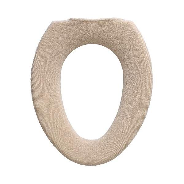 ジャパニーズベージュ/O型/ヴィーブル プルミエール・Color:ベージュPatternName:e. 便座カバー(O型)・パッケージ個数:1・タイプ:O型専用・商品サイズ:約30cm×30cm×2cm・素材:表糸 アクリル100%、芯糸 ...