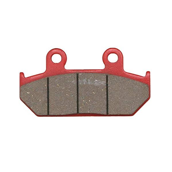 ・  79860・・PatternName:赤パッド・用途街乗りに対応したセミメタル・ブレ-キパッド。・仕様ブレ-キ性能を十分に確保した全天候型モデル。製造コストを限界まで抑えたリ-ズナブル仕様。・リアパッド適合車種1スカイウェイブ650(...