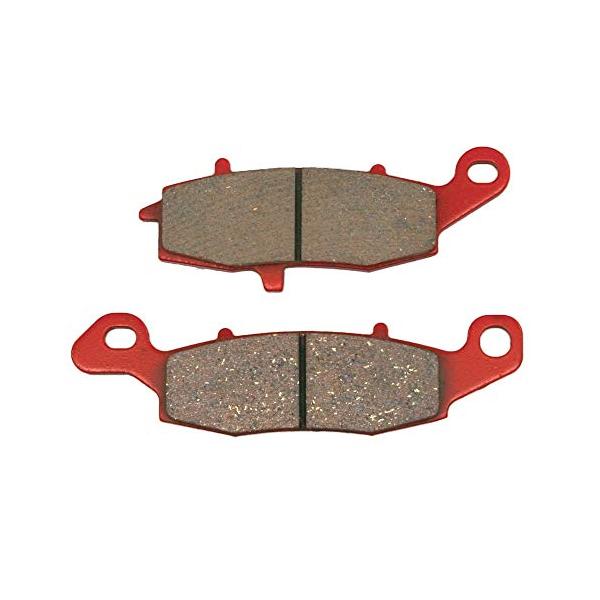 ・  79844・・PatternName:赤パッド・用途街乗りに対応したセミメタル・ブレーキパッド。・仕様1984年から愛され続けるベストセラーモデル。ブレーキコントロール性と効力(制動力)を追求した全天候型モデルです。・フロントパッド適...