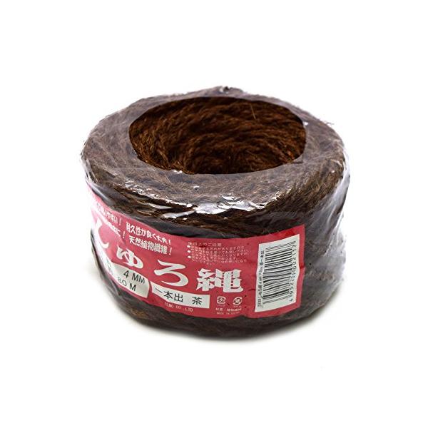 braidedブラウン/-/126・パッケージ個数:1・材質:パーム繊維・棕櫚繊維・垣根や植樹の固定に・天然食物繊維