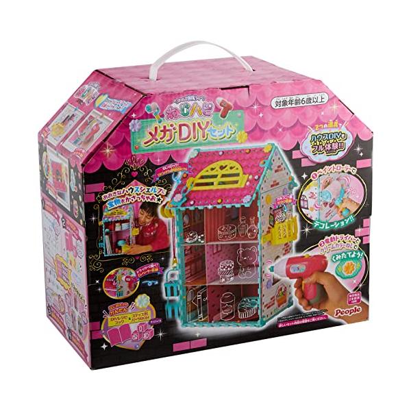 ・ ワンサイズ JE-030・・PatternName:単品・対象年齢:6歳以上・商品内容ねじハピドライバー1個、ペイントローラー1個、ビット2種、クリームカラーねじ2種計約140個、ペイントシート1種、ラメのり1個、フレームパーツ5種計3...