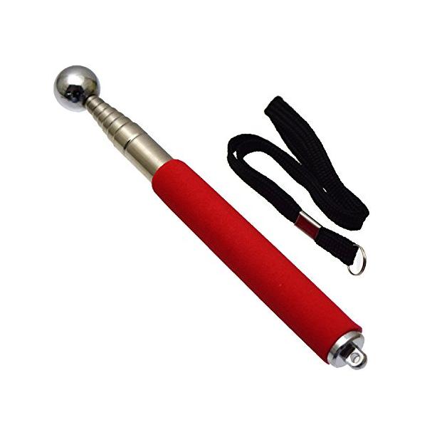 ・  EXS-30・タイルのはく離、浮き上がりの探査に・全長:約165mm~735mm・材質:パイプシャフト 8段階ステンレス管、グリップ ゴム・ストラップ付