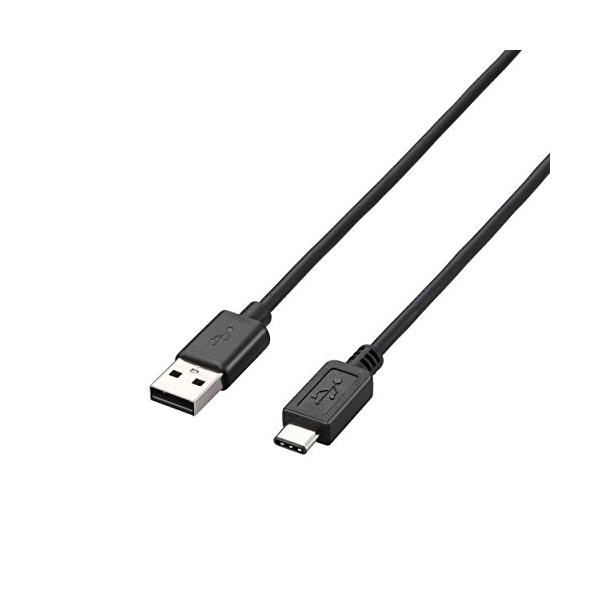ブラック/1m/U2C-AC10BK・Size:1m・パッケージ個数:1・USBStandard-Aを搭載しているパソコンなどに、USBType-Cを搭載している機器を接続し、充電やデータ転送ができるUSB2.0ケーブルです。・USB3.1...