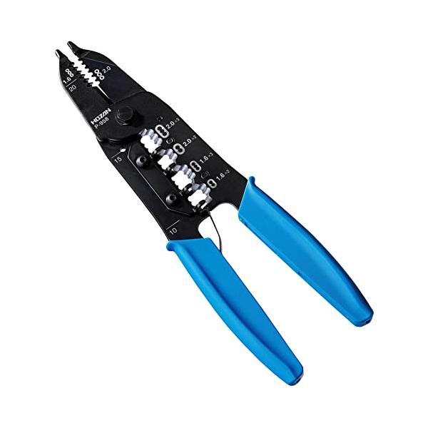 VVFストリッパー(P-958)・不明  P-958・・Style:VVFストリッパー(P-958)・電気工事士技能試験で大活躍。芯線の3本同時ストリップに対応し、「測る」「剥く」「切る」「のの字曲げ」作業がこの工具一本で可能です。・1.ケ...