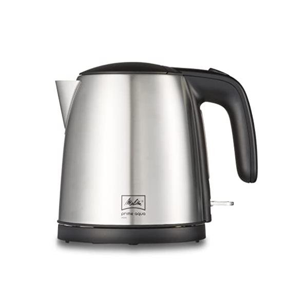 ・ステンレス  MEK18-1B・・Color:ステンレス・サイズ:幅22×奥行16×高さ20.5cm・AC100V (50/60Hz)・消費電力: 1200W・期間: 1年・最大容量: 1リットル