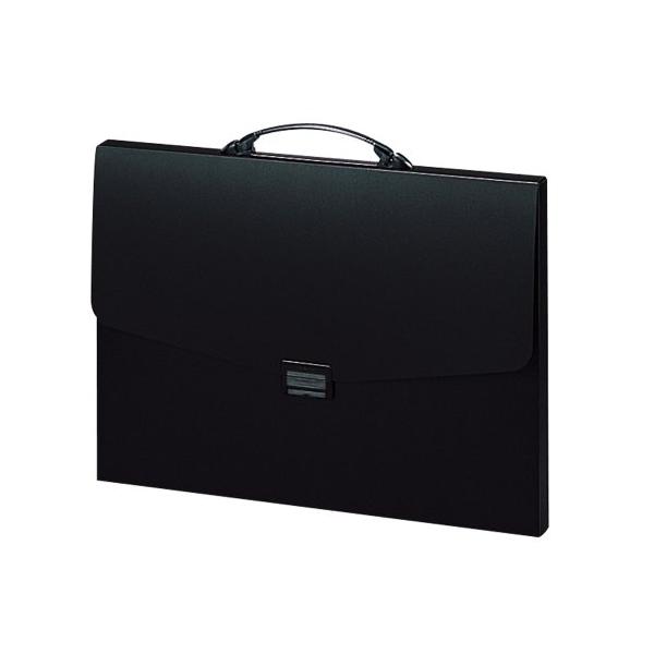 A3・ブラック A3 F912・・Color:ブラックSize:A3・サイズA3・最大収容サイズ450mm×330mm・寸法幅33mm×奥行461mm×高さ355mm・特長大型図面や作品を持ち運びやすい・材質本体/ポリプロピレン、グリップ/...