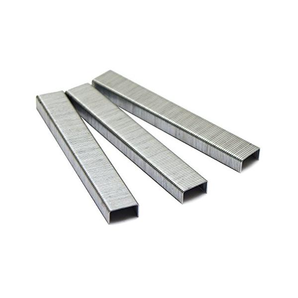 ステープル・ 6mm DTKS-6・・Size:6mmStyle:ステープル・製造国:中国・材質:鉄・1連接着本数:100本・対応機種:EM 3.6V充電式タッカー&amp;ホチキスDTK-36LiA、EM 電動タッカーDTK-45A