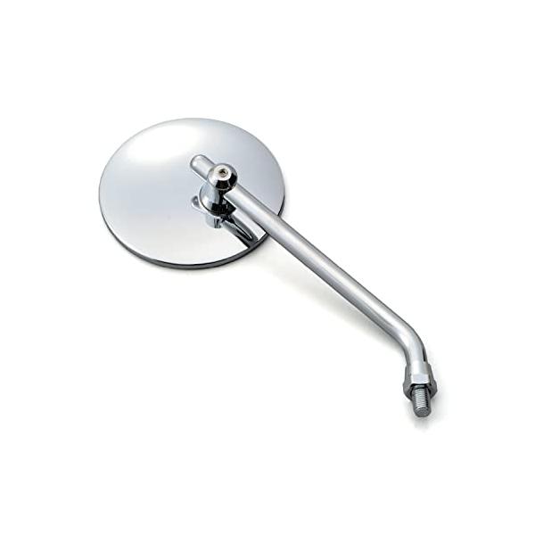 10mm正ネジ・04.クローム/ハイ M10正ネジ 98794・・Color:04.クローム/ハイPatternName:02.正ネジ・用途耐震性と広角視認性をそなえたバイク用ミラー・仕様1直径12mmの極太ロッドを採用し、鏡の取付強度を高...