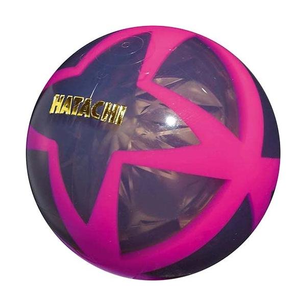 ・ブラック×ピンク ＦＦ BH3806・グングン遠くへ転がる。■サイズ：直径約6cm■重量：約93g■素材：熱可塑性樹脂■原産国：日本(公社)日本グラウンド・ゴルフ協会認定品・カラー：０９ブラック