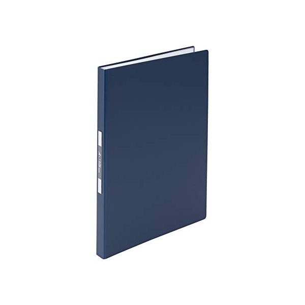 40ポケット・ネイビー A4 N7752-11・・Color:ネイビーStyle:40ポケット・サイズA4S・ポケット数40ポケット・裏表紙A3用紙が収納できる見開きオープンポケット付き・加工書類に合わせて背幅が広がるダブルヒンジ加工・材質...