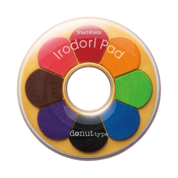 ドーナツタイプドーナツタイプ/106.5×19ピンク/HPR-8DA・Color:ドーナツタイプ・パッケージ個数:1・インキ色数8色・インキ種類水性顔料・対応印面サイズ18×18mm角まで・補充インキなし・寸法106.5×19ピンク