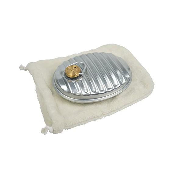 コンパクト・シルバー 600ml MY-600A・・Color:シルバーStyle:コンパクトPatternName:単品・直火で温められる、小さな湯たんぽ。・サイズ約14×17×高さ5.3cm・重量約265g・容量約600ml・直火使用可...