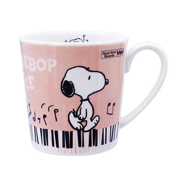 たっぷり・ホワイト  604184・・PatternName:03.ミュージック・素材:セラミック・色:スヌーピー・サイズ:500ml・梱包重量:0.48 キログラム