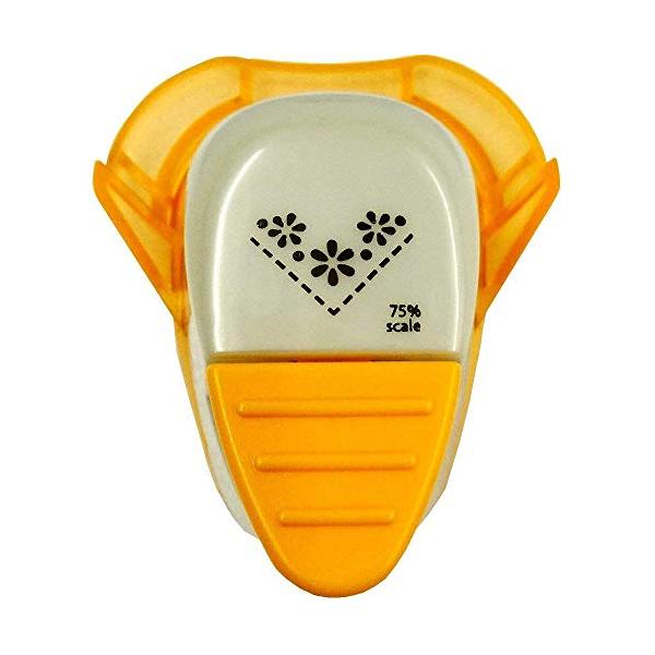 ・スウィートフラワーズ  SBKPC110-10・・Color:スウィートフラワーズ・写真やペーパーのコーナーを簡単にアレンジできる便利なパンチです・簡単に綺麗に軽い力で型抜きできる・ガイドを外して使用するとボーダー柄も作れちゃう・サイズ7...