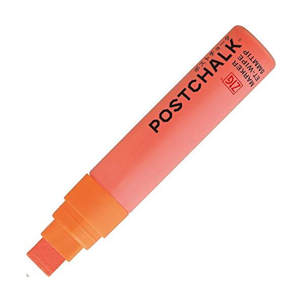 水性・ORANGE  POST-700A-070S・・Color:ORANGEStyle:水性・水拭きで簡単に消せるボード用マーカーです。・お店のボードはもちろん、お部屋のインテリアにも使えます。・カラーORANGE・芯先WET-WIPE ...