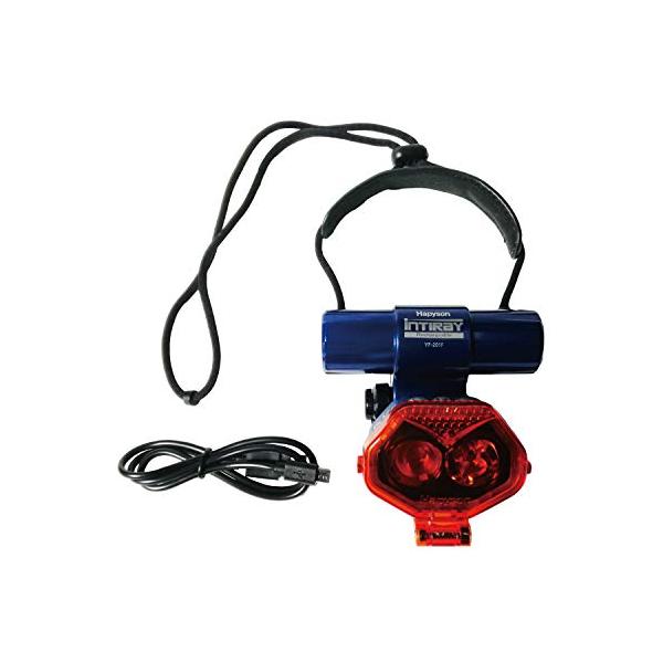 ・  YF-201F・光源:白色ハイパワーLED2個。赤色高輝度LED1個・使用電池:リチウムイオン電池 2 600mAh・明るさ(白色光照射時)電池寿命: ・集光強点灯: 約3 600 lx/200 lm : 連続約4.5時間 ・弱点灯:...