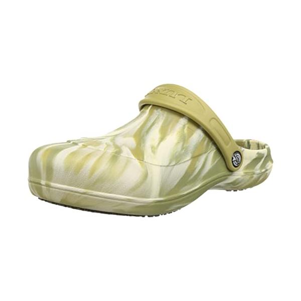 ミリタリーカモ/M/-・素材:E.V.A・つま先部に樹脂製の先芯内蔵・濡れた場所でも滑りにくいラバーソール・カラー:ミリタリーカモ