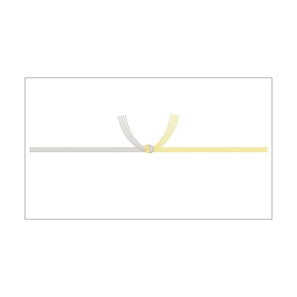 ホワイト/豆判8号/2-58・Size:豆判8号・パッケージ個数:1・用途不祝儀に用いる・本体サイズ 縦120mm×横210mm・入数 100枚・材質 上質紙(65g/m2)