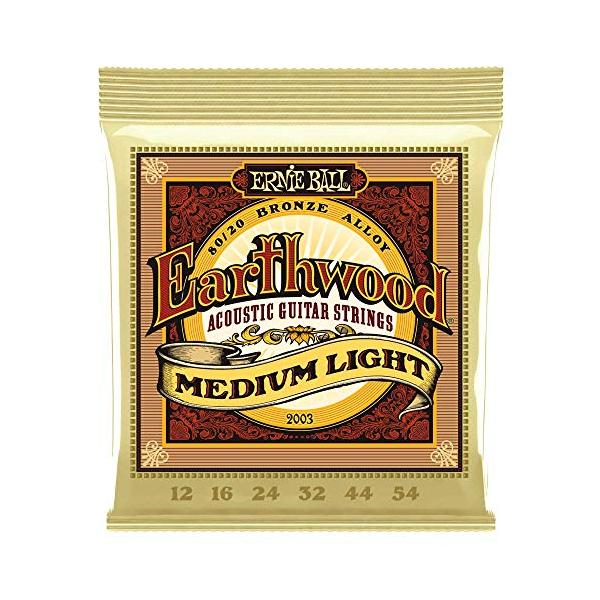 1パック・ミディアム・ライト(12-54) ミディアムライト P02003・・Size:ミディアムライトStyle:1パックPatternName:単品・ブライトかつバランスの取れた音色で、鮮やかな音像と透明感を実現。・Ernie Ball...