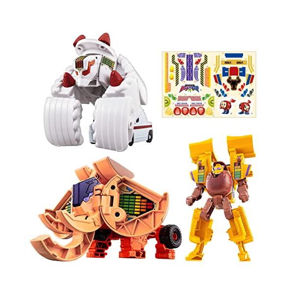 合体ソングをきっかけに合体瞬間変形身近にあるあらゆるモノが”アリエナイ合体”するロボシリーズ「ユニトロボーン」から、「ユニトロボ アリエナイ合体パワフルセット」が登場・人気ユニトロボ「アンビュランスケーキ」、「パンケーキダンプトラック」、「...