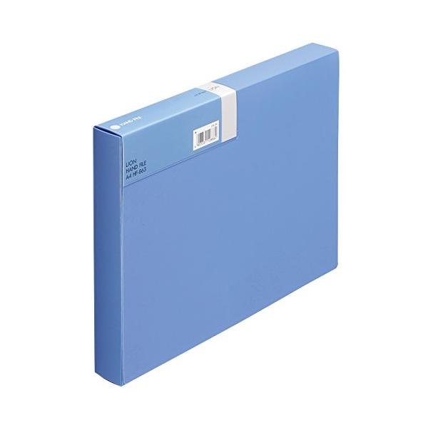 35ｍｍ厚・ブルー  HF-863-B・・Color:ブルーStyle:35ｍｍ厚・背紙差替え式・規格A4判・材質PPシート製(再生100%)・0.8mm厚・仕様面ファスナー1個・色青