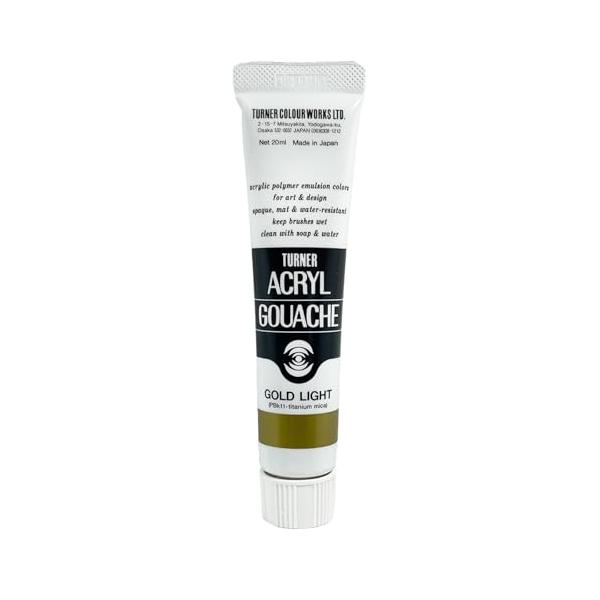 ゴールドライト/Single 20 ml Tube/AG020070・Size:Single 20 ml TubeColor:ゴールドライト・パッケージ個数:1・対象性別 :男女共用・仕上げタイプ: メタリック