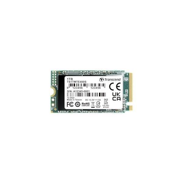 1) Gen3x4ブラック/3) 1TB/TS1TMTE400S・Size:3) 1TBStyle:1) Gen3x4・パッケージ個数:1・容量/インターフェース : 1TB / M.2 2242 NVMe PCIe Gen3 x 4 サイ...