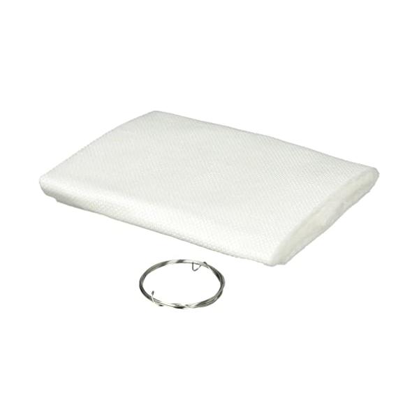 ・  209-990・付属品:ステンワイヤー・梱包サイズ:400.0×200.0×300.0mm・経年変化による消音効果低下時等、交換する事で消音効果を向上する。・材質:ウール・重量: ?60 g