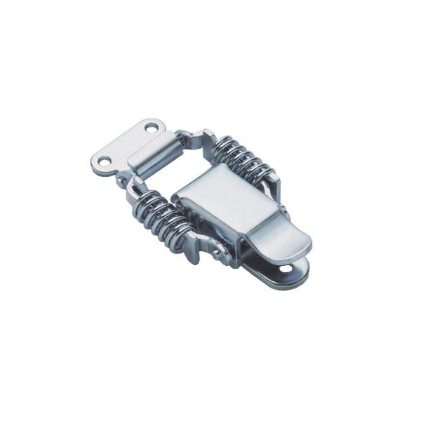 キャッチクリップ・シルバー  SCCA-40・質量(g):38・材料:鋼・仕上:光沢クロメート