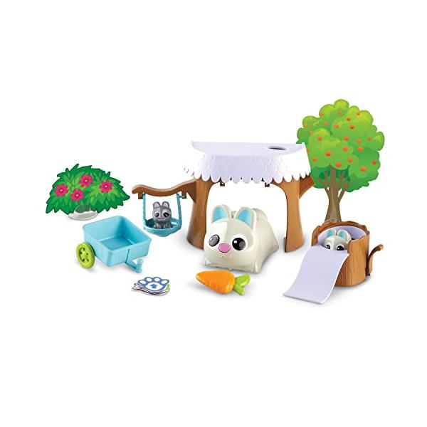 うさぎ混合カラー/ワンサイズ/LSP3089-J・PatternName:うさぎ・組み立てる必要がありますかいいえ・世界80カ国以上で愛されるラーニングリソーシズの幼児向けプログラミングおもちゃ。「絵本」のお話通りにペットを動かす新しいプロ...