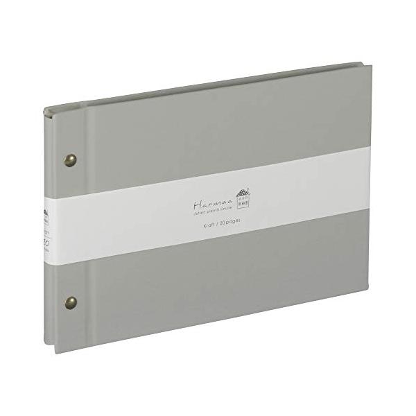 外ビス式グレー/A5/A-HRA5-101-N・Size:A5Style:外ビス式Color:グレー・パッケージ個数:1・本体寸法:タテ160×ヨコ237×背巾18mm・本体重量:415g・布地表紙(綿)・台紙:A5サイズ・プラコート台紙(...