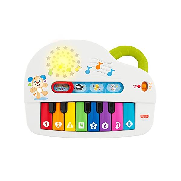 1わくわくピアノ1ピアノ/ワンサイズ/GKV22・バイリンガル教育早期でのバイリンガル教育は、発音が良くなるだけでなく、日本語の学習にもプラスの相乗効果があります。フィッシャープライスのおもちゃなら、遊びながら英語と日本語を学べる知育玩具で...